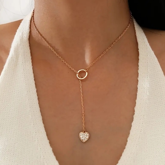 Jewelry | New Gold Drop Down Necklace | Poshmark